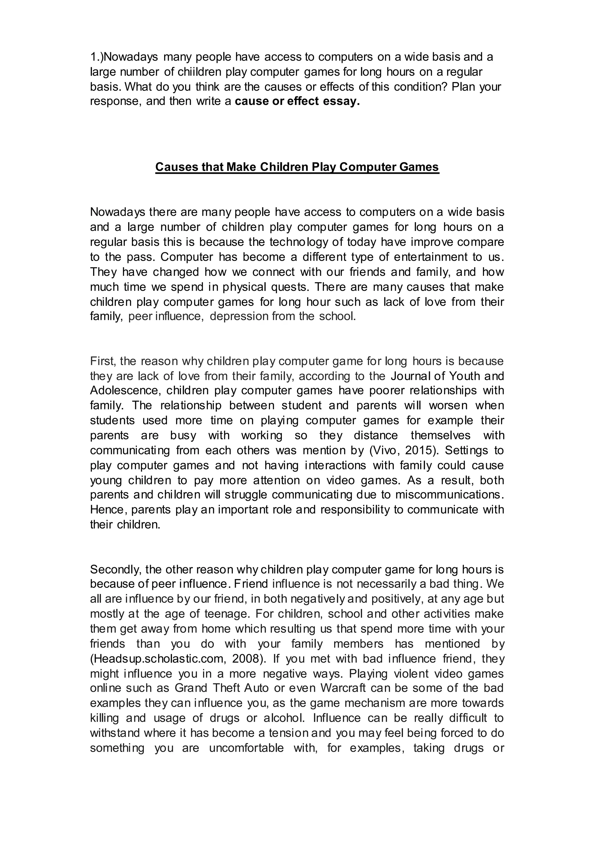 English eassy 1 | PDF