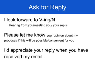 English email writing 101 | PDF