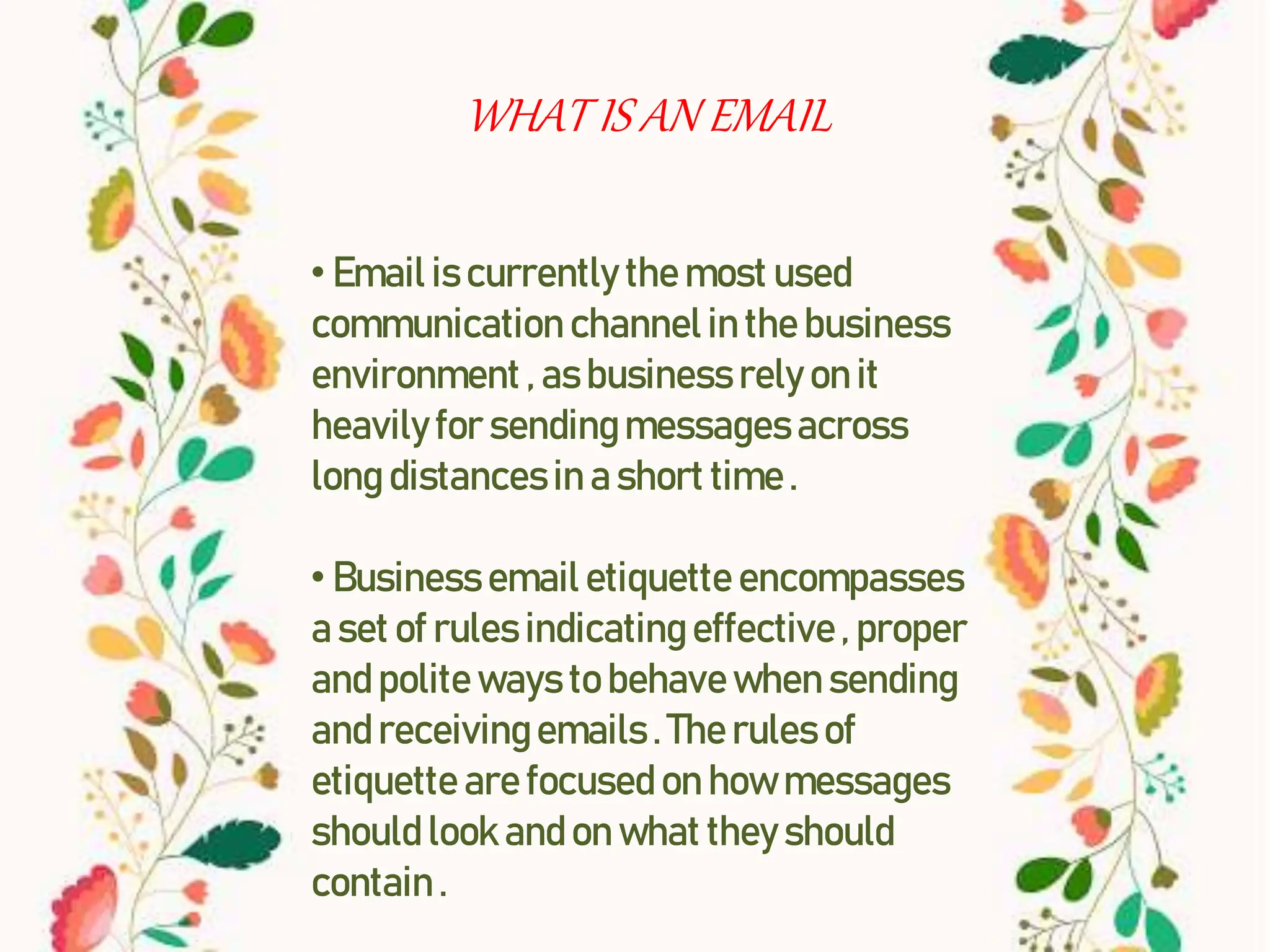 English Email Writing byme- at work place ppt pptx | PPT