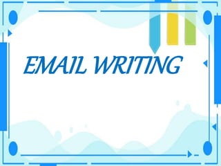 English Email Writing byme- at work place ppt pptx | PPTX