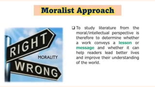 CRITIQUING A LITERARY SELECTION BASED ON DIFFERENT APPROACHES | PPTX