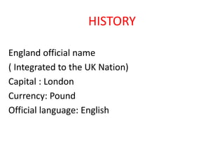 English england | PPTX