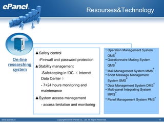 ePanel China data collection | PPT