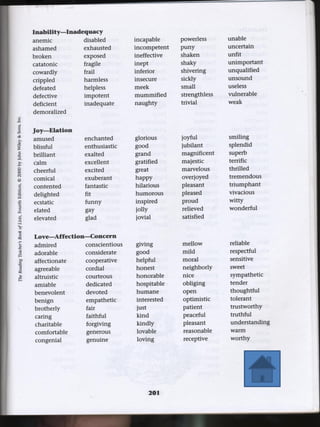 English essay descriptive words | PDF