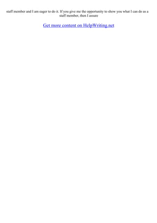 English Essay Sample | PDF