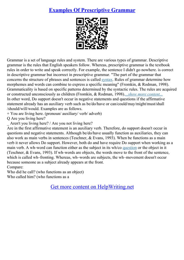 English Essay Samples | PDF