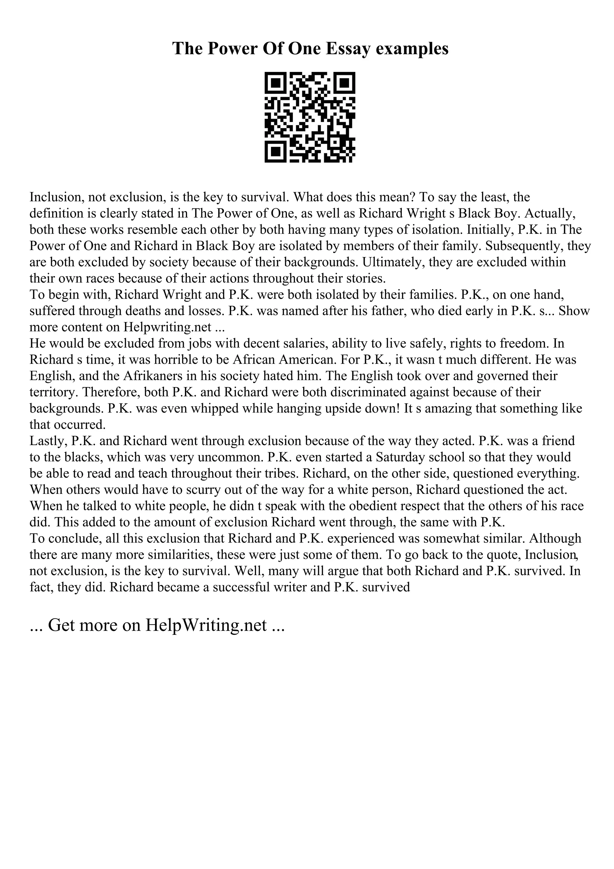 English Essay Writing Techniques | PDF