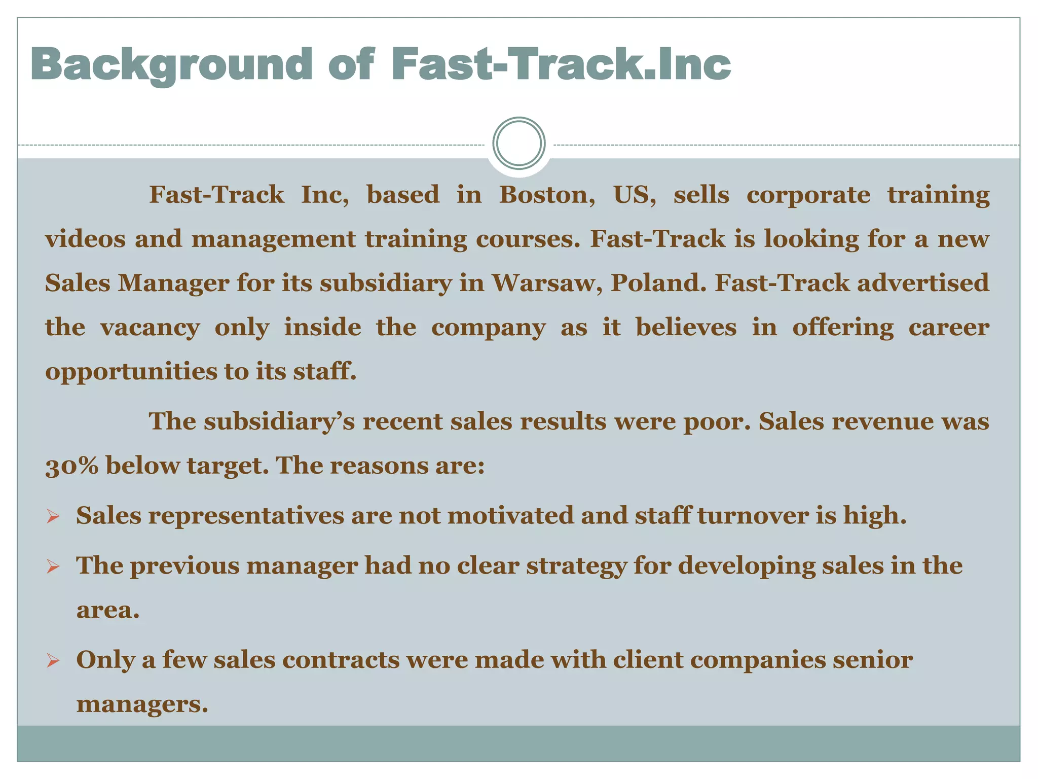 Fast Track .Inc