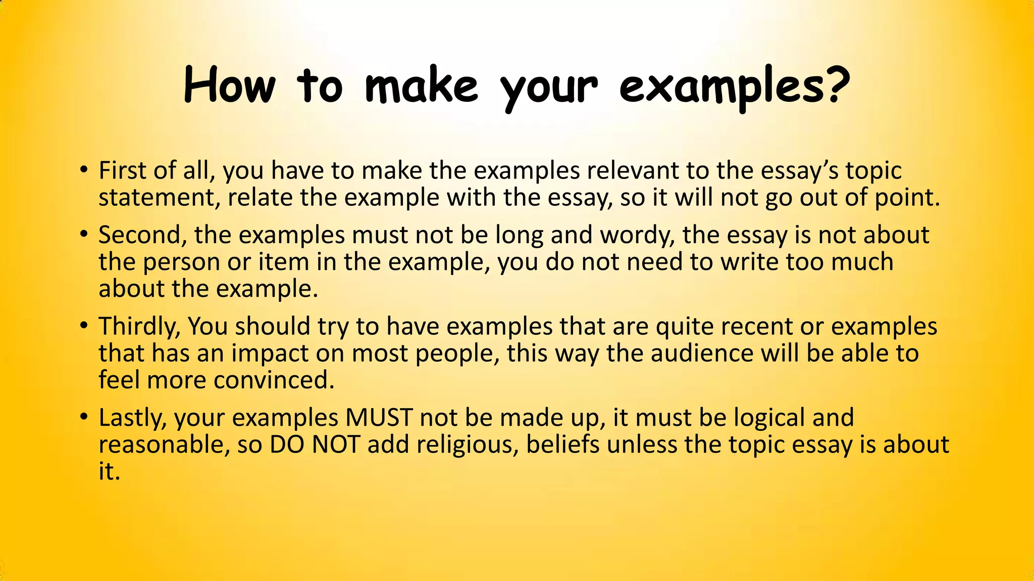 English exposition | PPTX