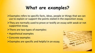 English exposition | PPT