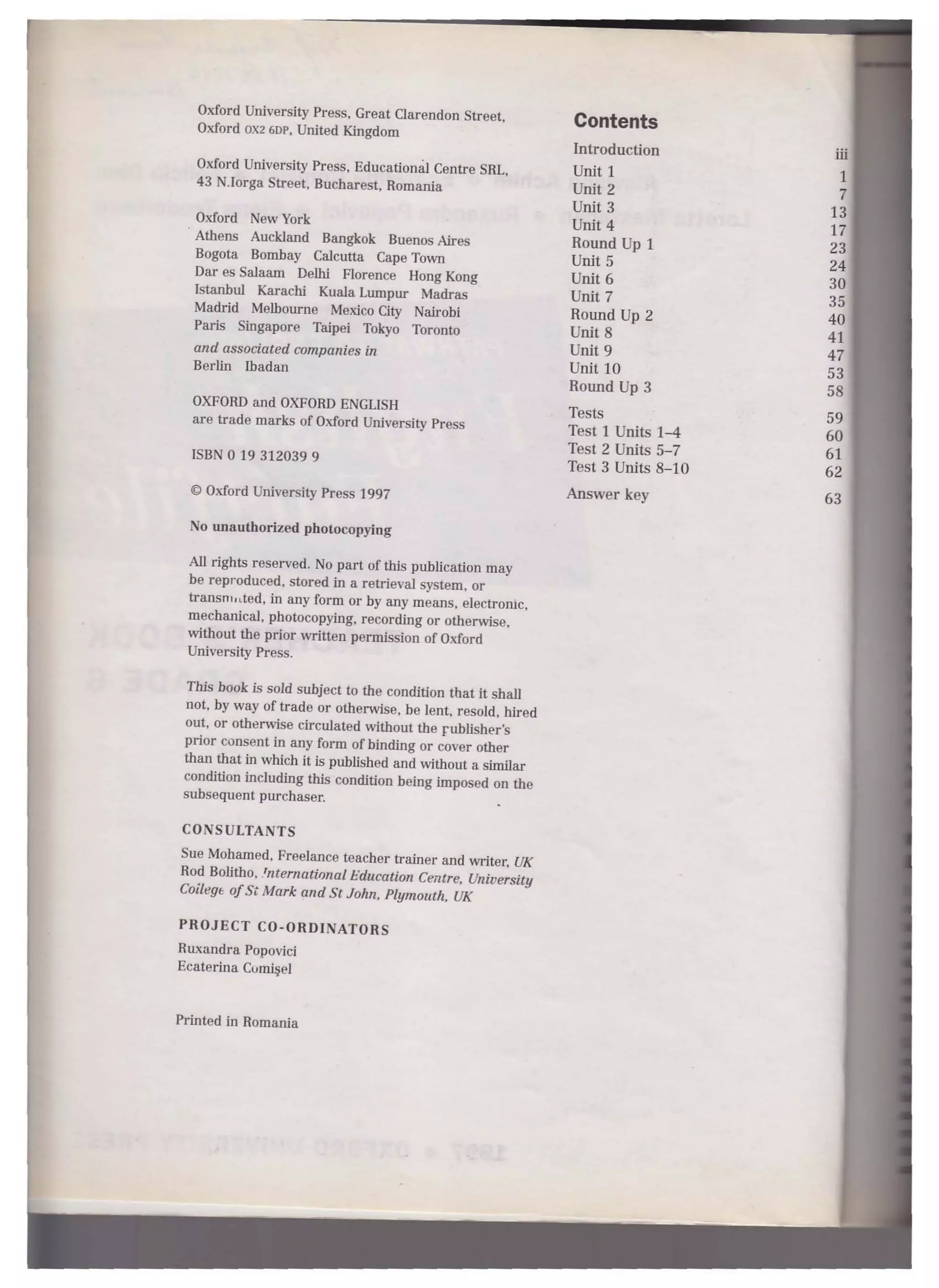 English Factfile TB 6 | PDF