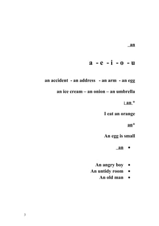 English fifth grade | DOC