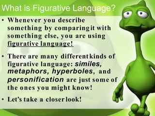 English figurative language | PPTX
