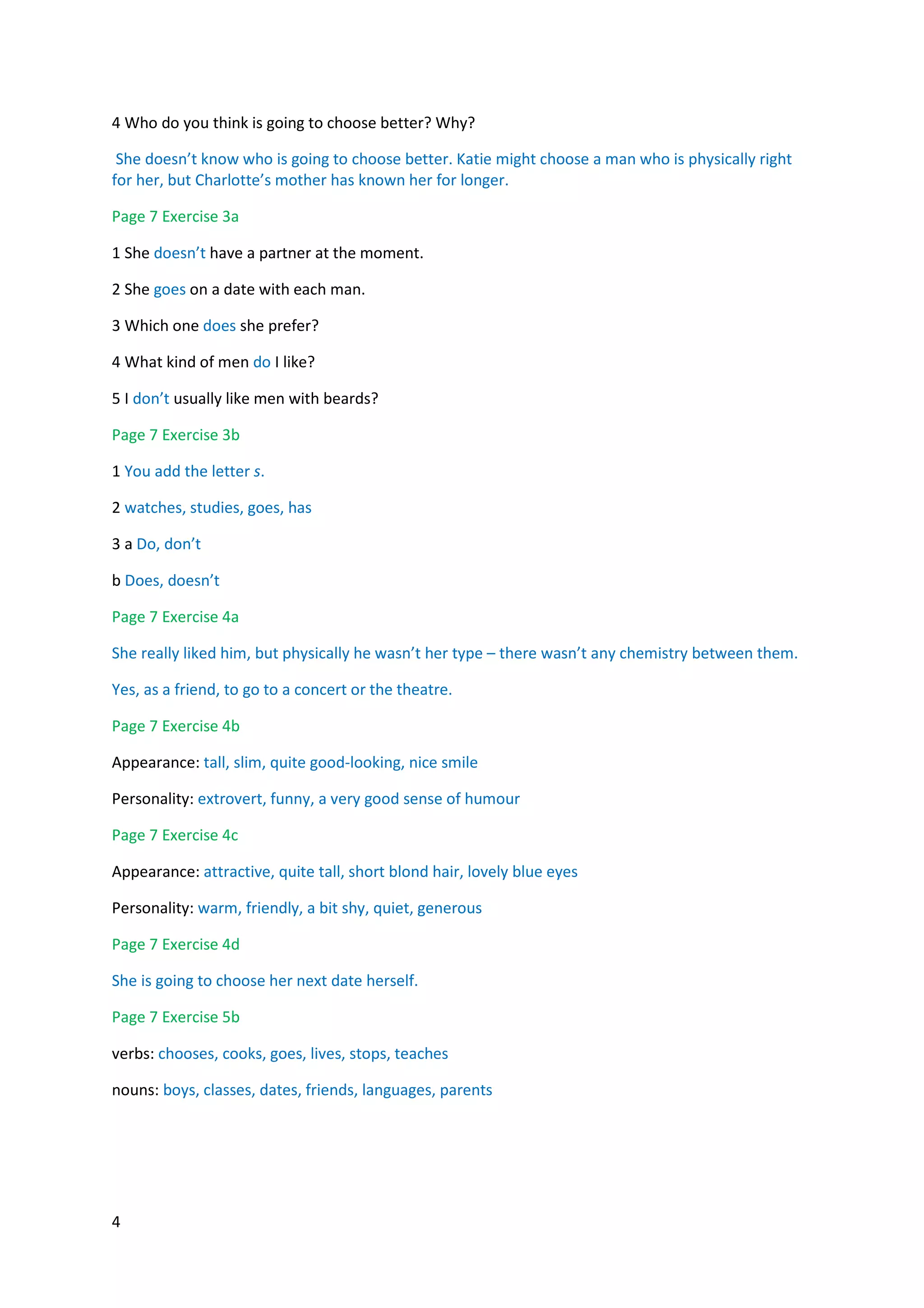 English file 3e_pre-int_sb_answer_key | PDF