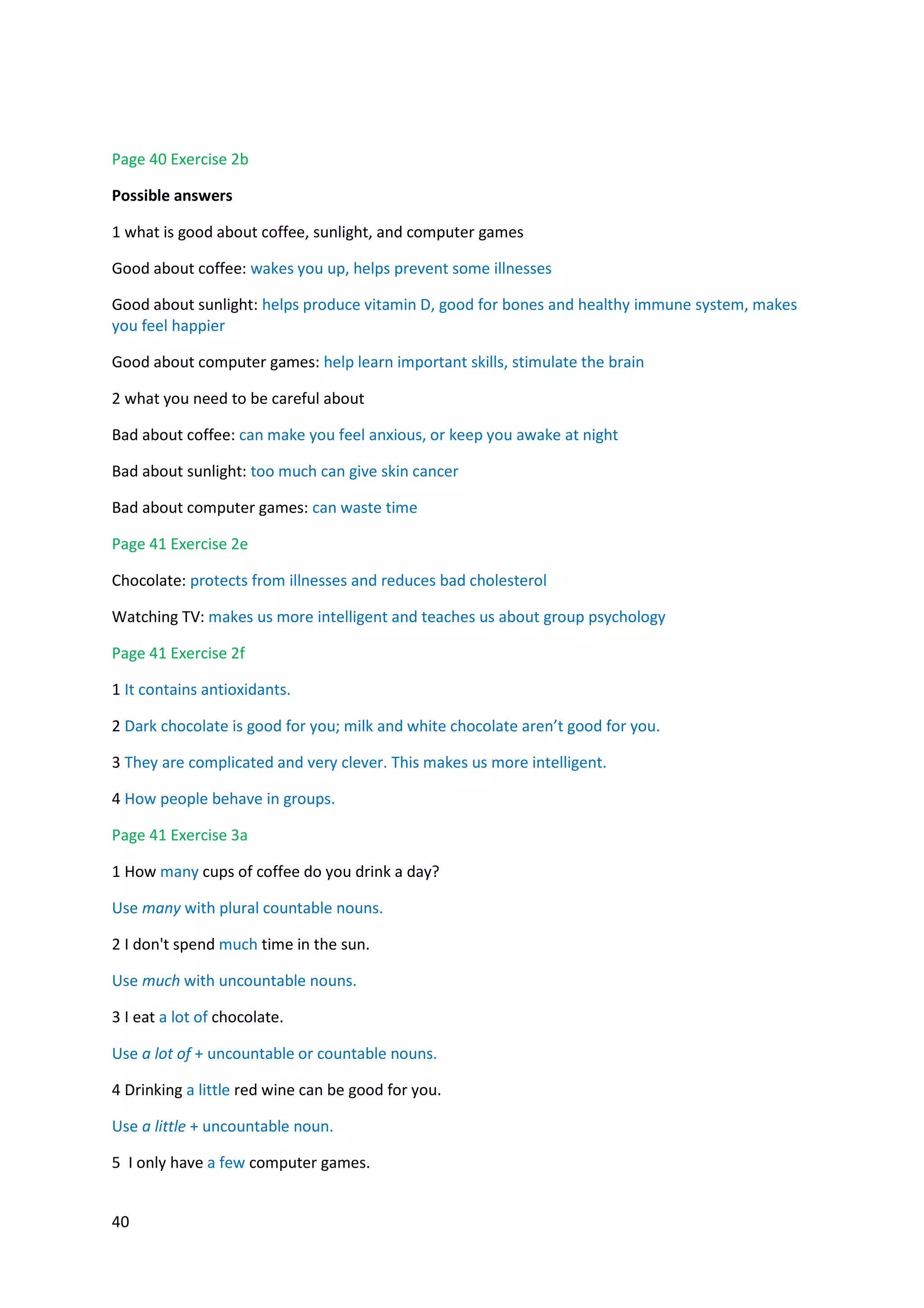 English file 3e_pre-int_sb_answer_key | PDF