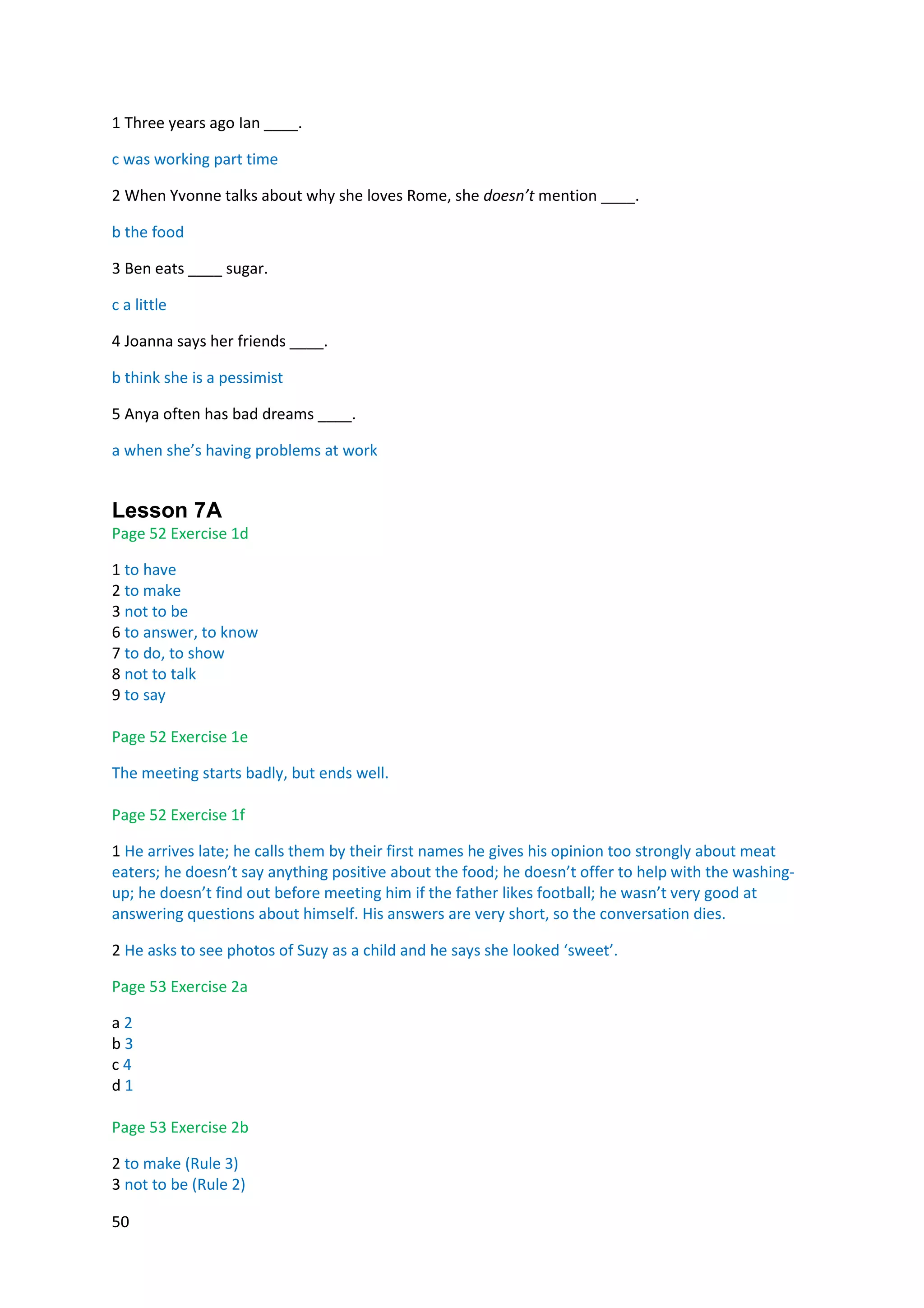 English file 3e_pre-int_sb_answer_key | PDF
