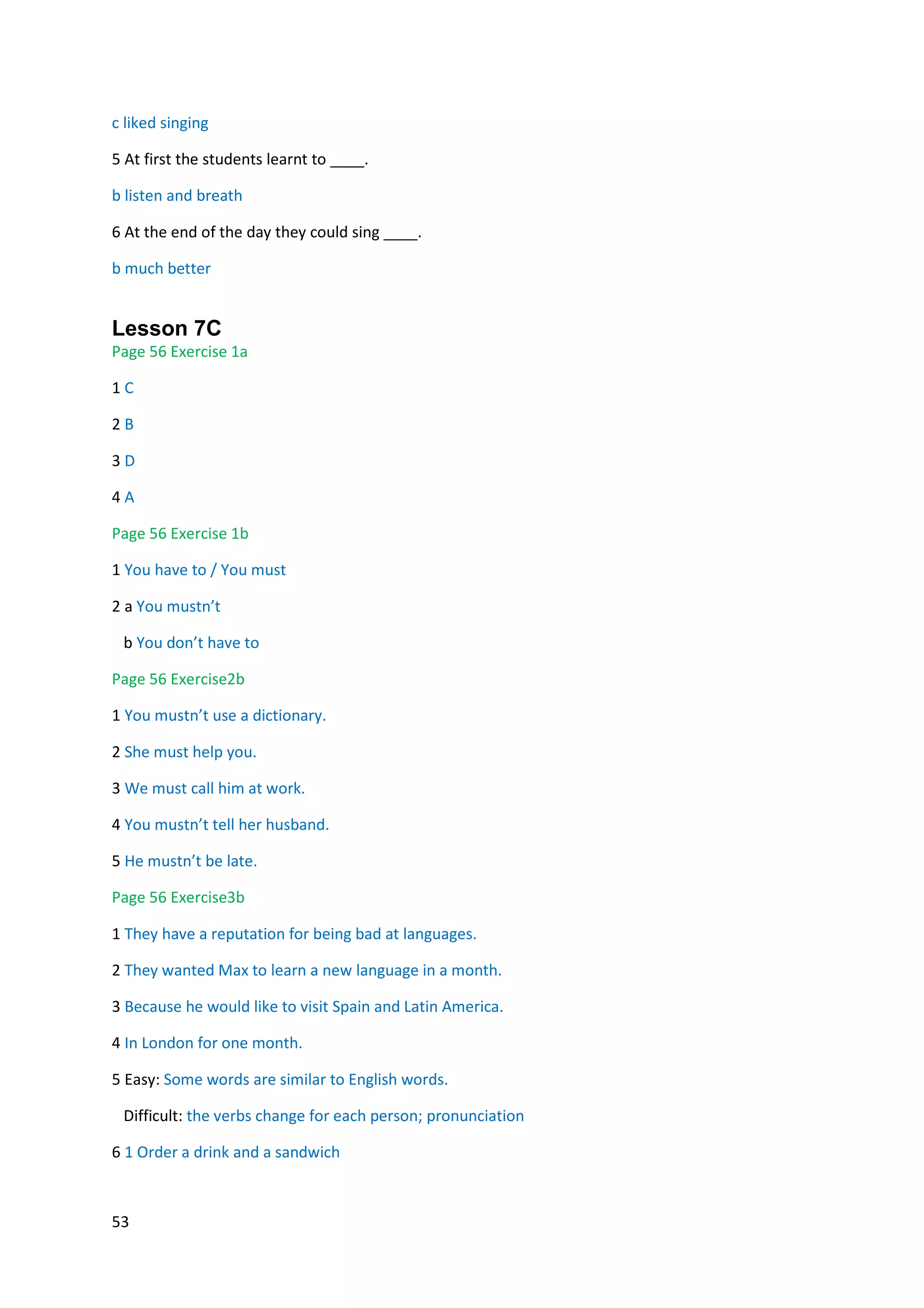 English file 3e_pre-int_sb_answer_key | PDF