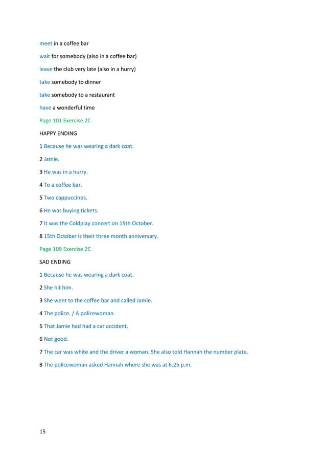 English file 3e_pre-int_sb_answer_key | PDF | Dating | Family and ...