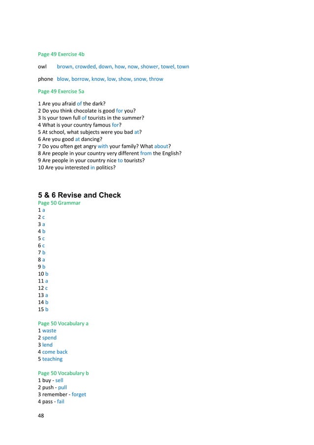 English file 3e_pre-int_sb_answer_key | PDF | Dating | Family and ...