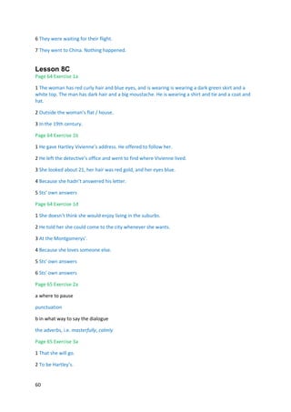 English file 3e_pre-int_sb_answer_key | PDF