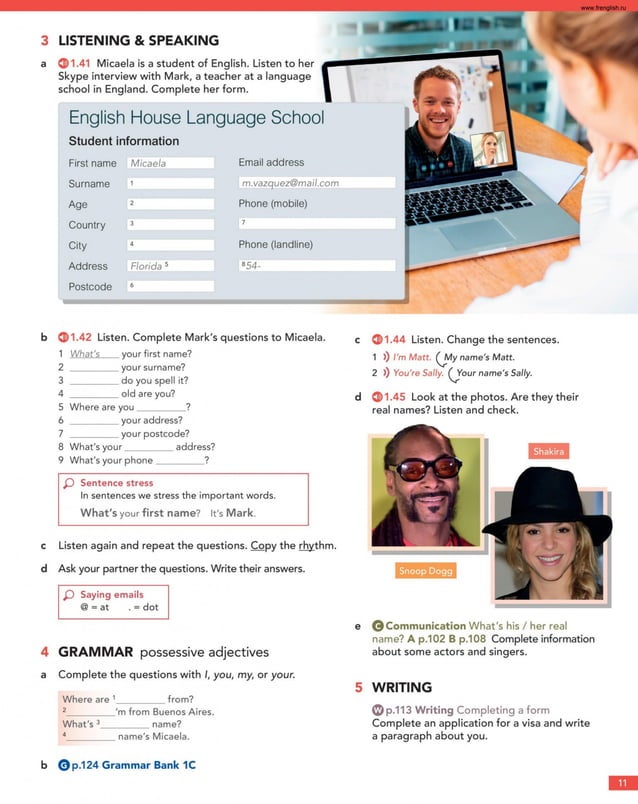 English file 4th_edition_elementary_students_book | PDF