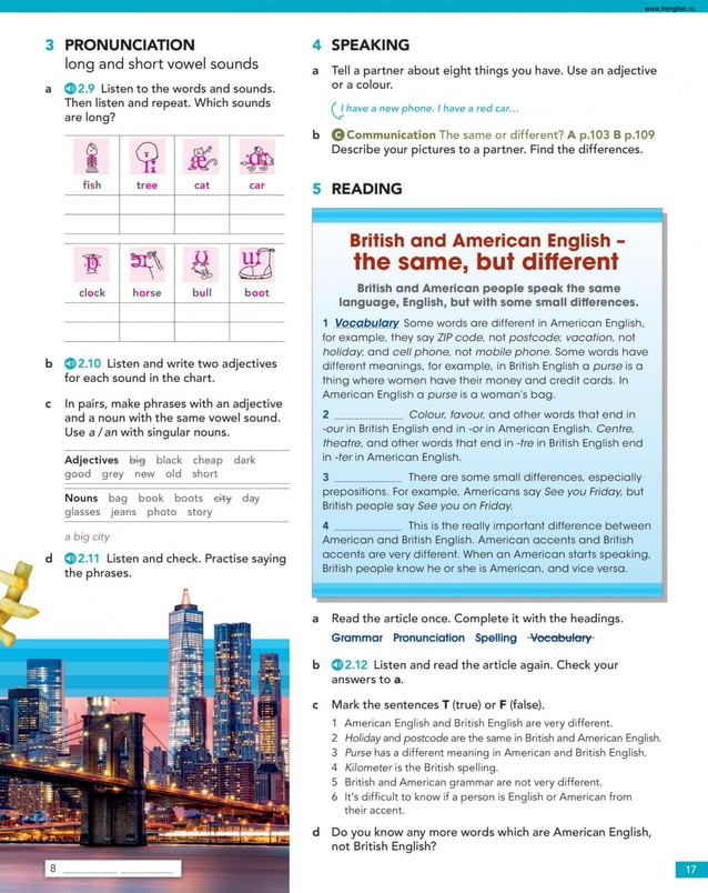 English file 4th_edition_elementary_students_book | PDF