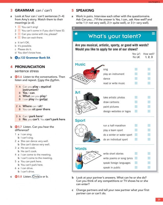 English file 4th_edition_elementary_students_book | PDF
