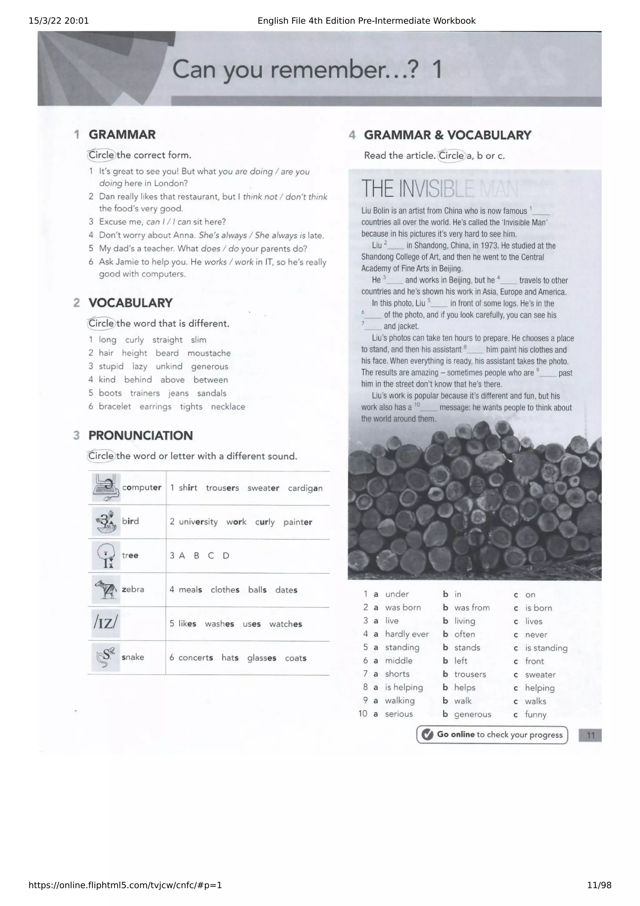 English File 4th Edition Pre-Intermediate Workbook.pdf