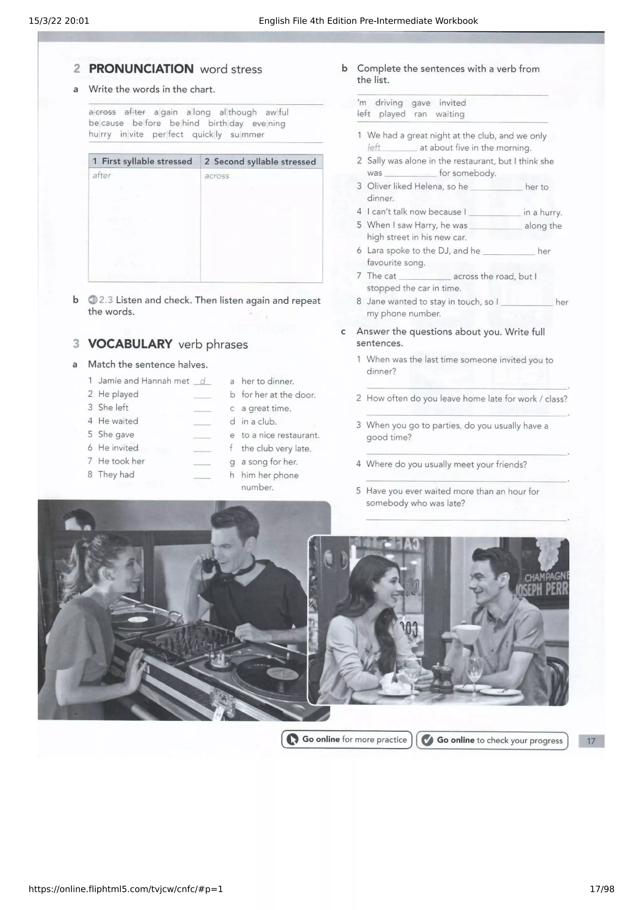 English File 4th Edition Pre-Intermediate Workbook.pdf