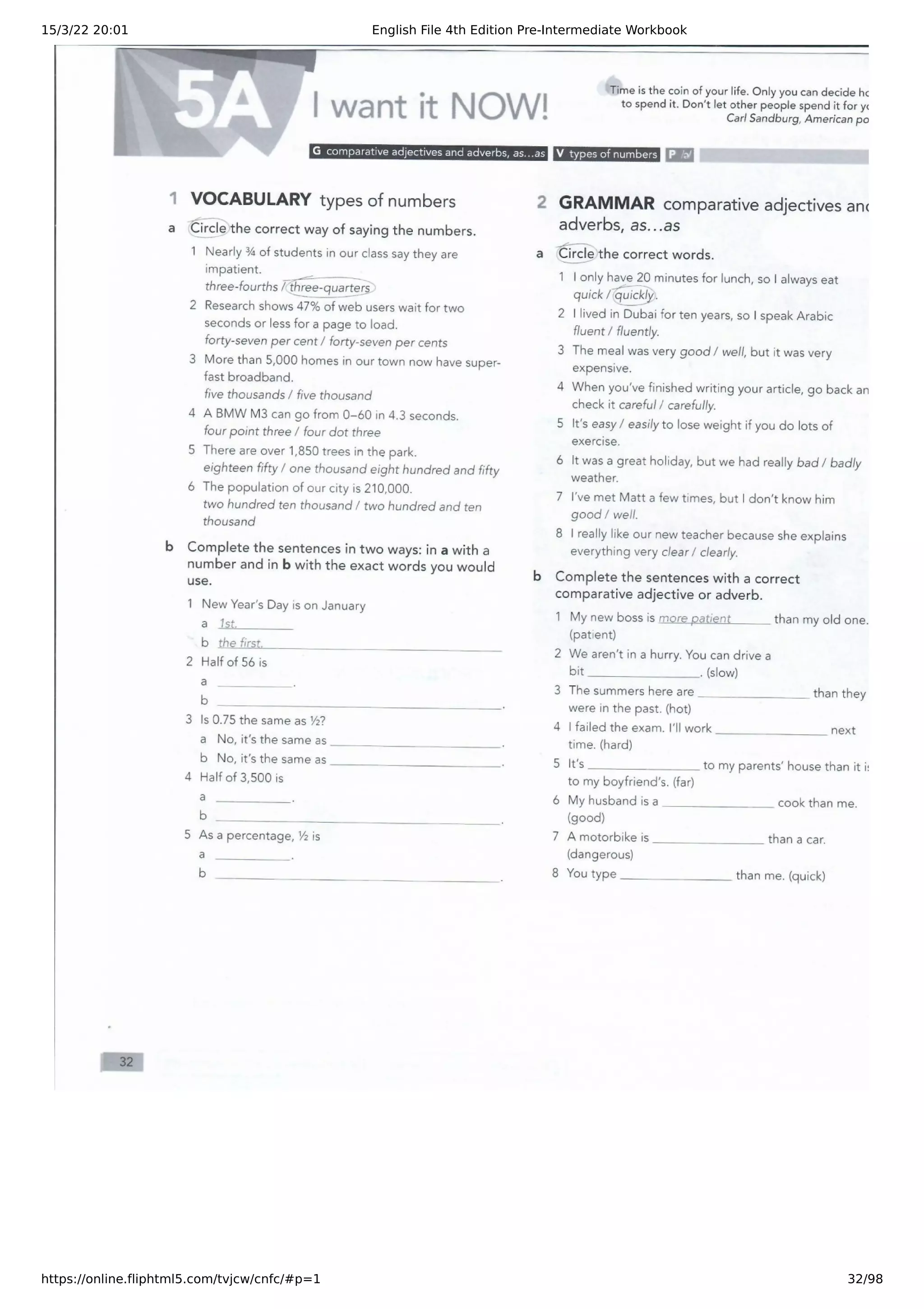 English File 4th Edition Pre-Intermediate Workbook.pdf