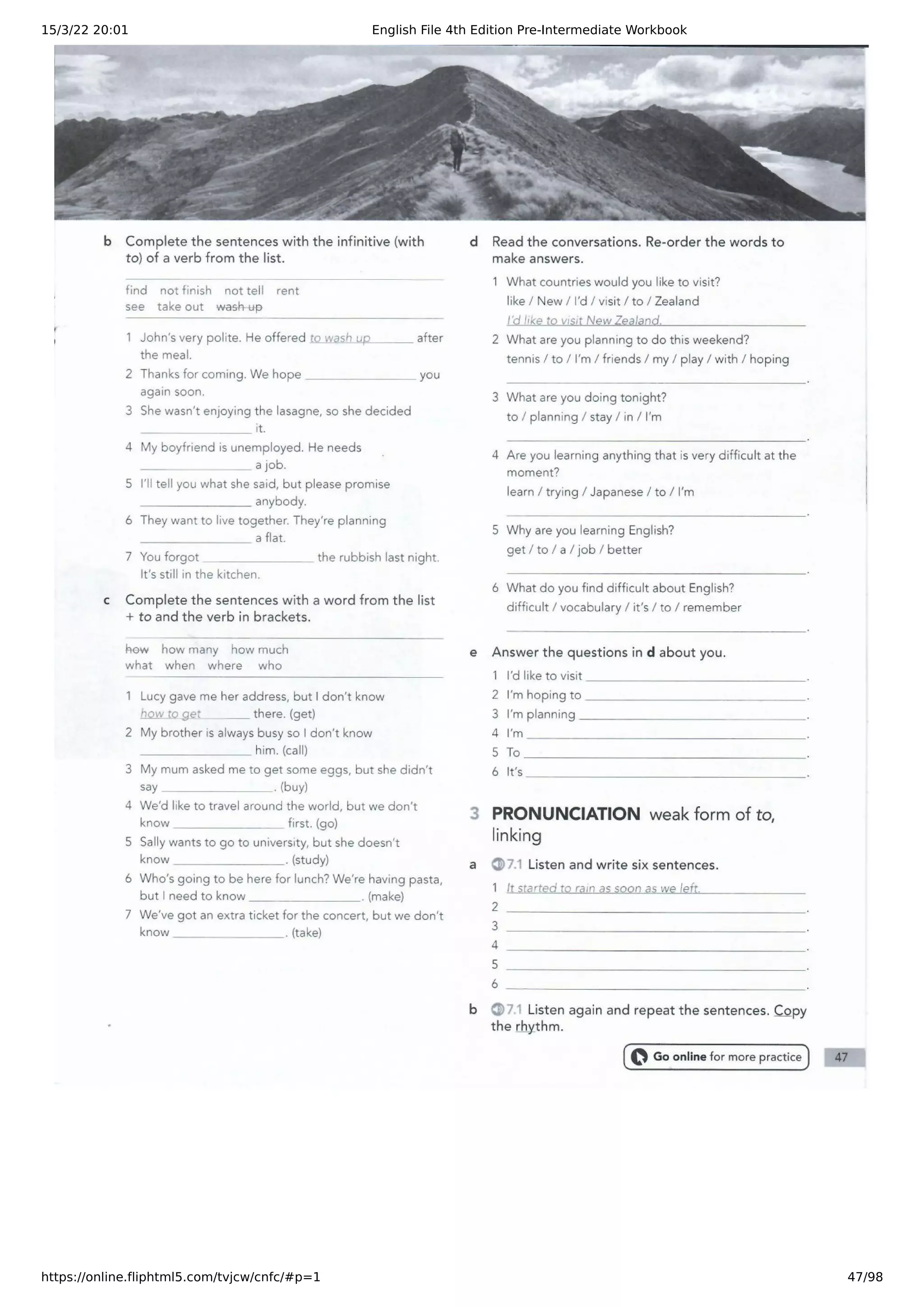 English File 4th Edition Pre-Intermediate Workbook.pdf