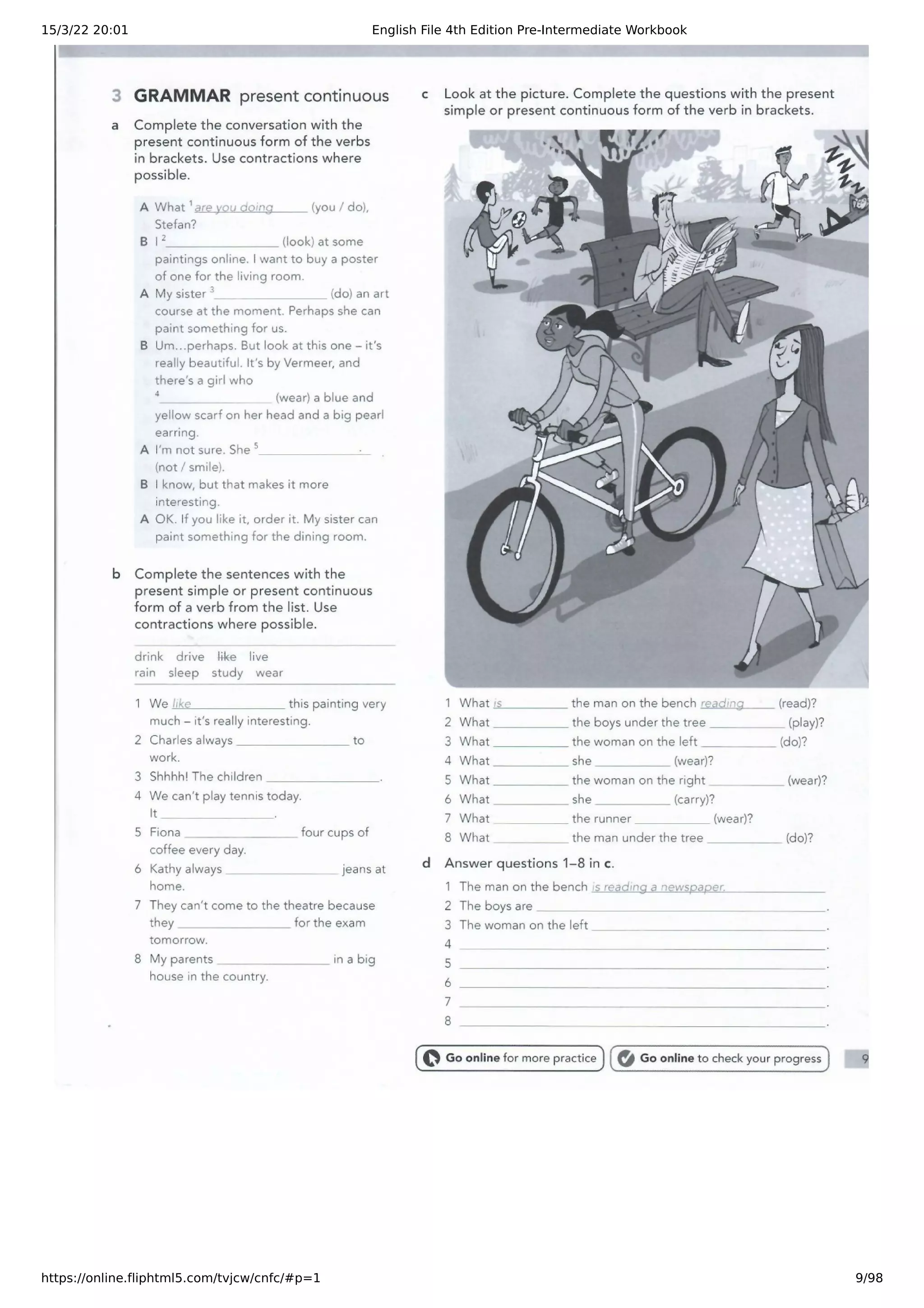 English File 4th Edition Pre-Intermediate Workbook.pdf