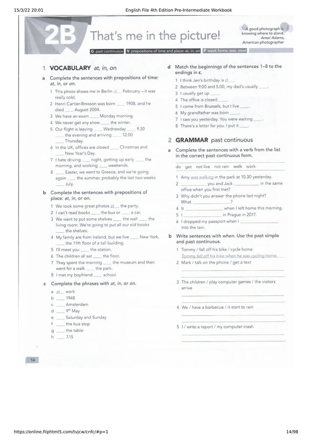 English File 4th Edition Pre-Intermediate Workbook.pdf