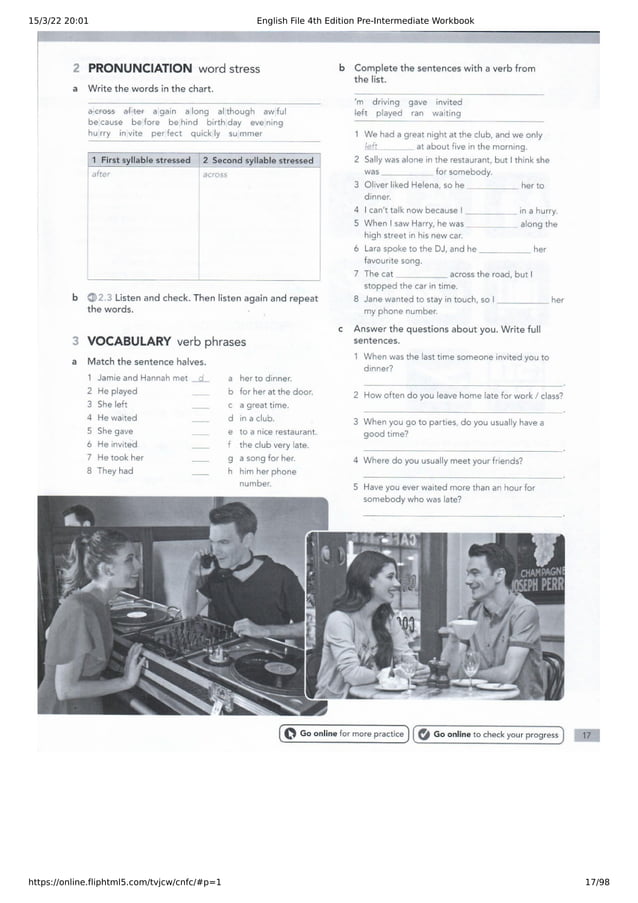 English File 4th Edition Pre-Intermediate Workbook.pdf