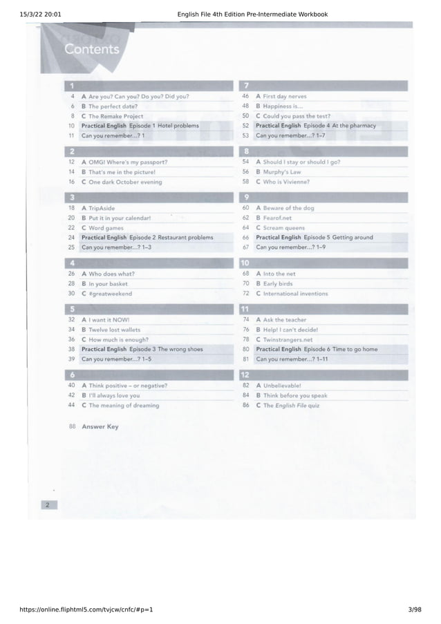 English File 4th Edition Pre-Intermediate Workbook.pdf