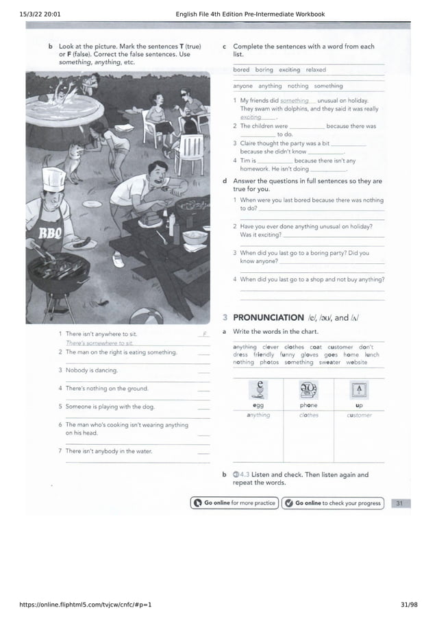 English File 4th Edition Pre-Intermediate Workbook.pdf