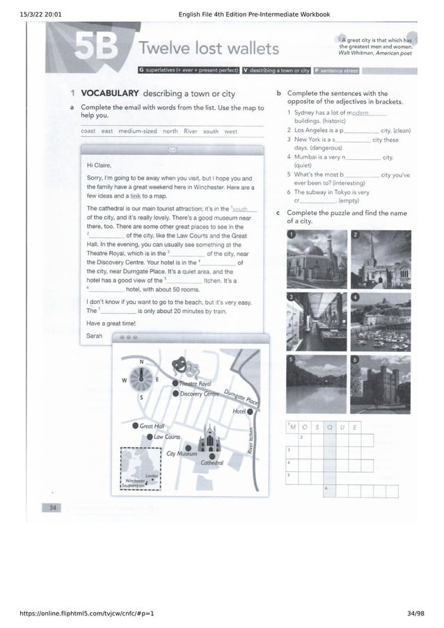 English File 4th Edition Pre-Intermediate Workbook.pdf