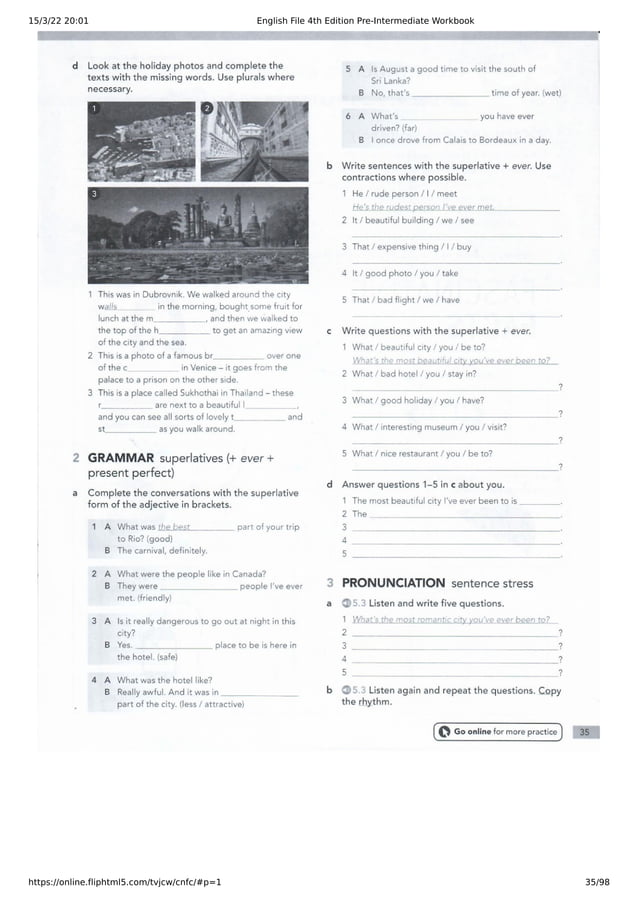 English File 4th Edition Pre-Intermediate Workbook.pdf