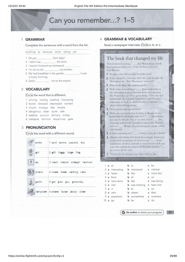 English File 4th Edition Pre-Intermediate Workbook.pdf
