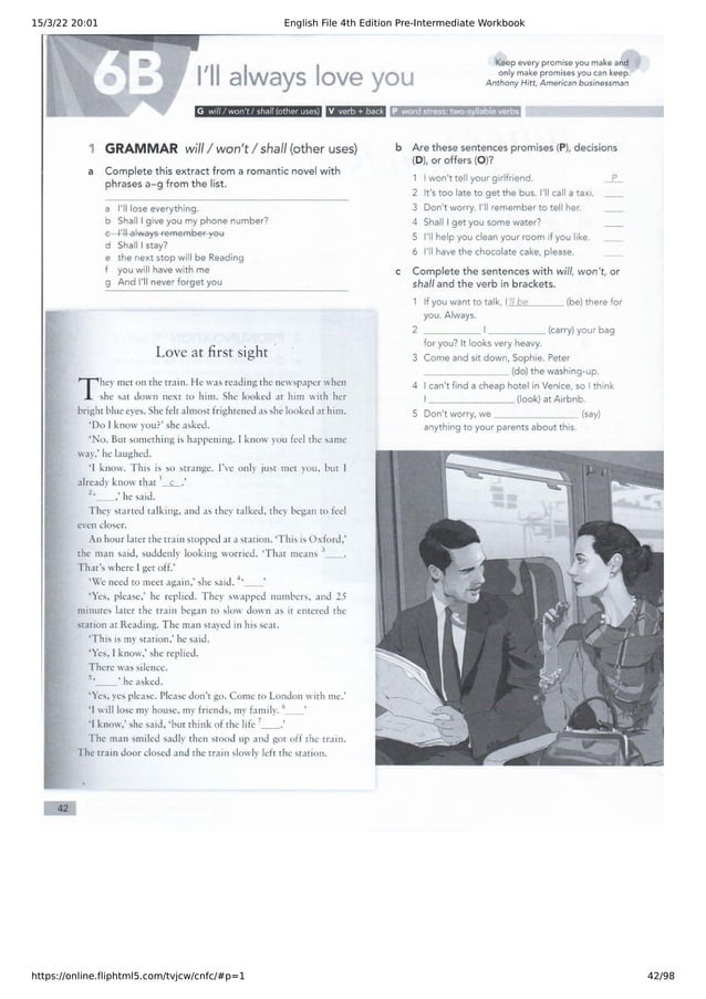 English File 4th Edition Pre-Intermediate Workbook.pdf