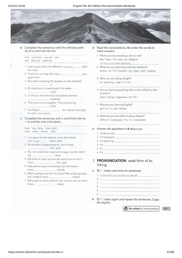 English File 4th Edition Pre-Intermediate Workbook.pdf