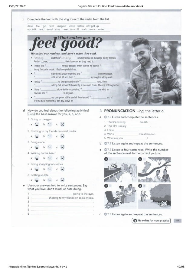 English File 4th Edition Pre-Intermediate Workbook.pdf