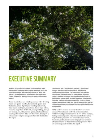 WWF Report. New Life Report in the Congo Basin | PDF