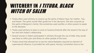 American Demonology Final PowerPoint | PPT