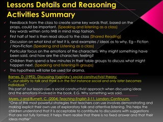 ENGLISH LESSON PLAN - KEY PRINCIPLES | PPTX