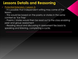 ENGLISH LESSON PLAN - KEY PRINCIPLES | PPTX