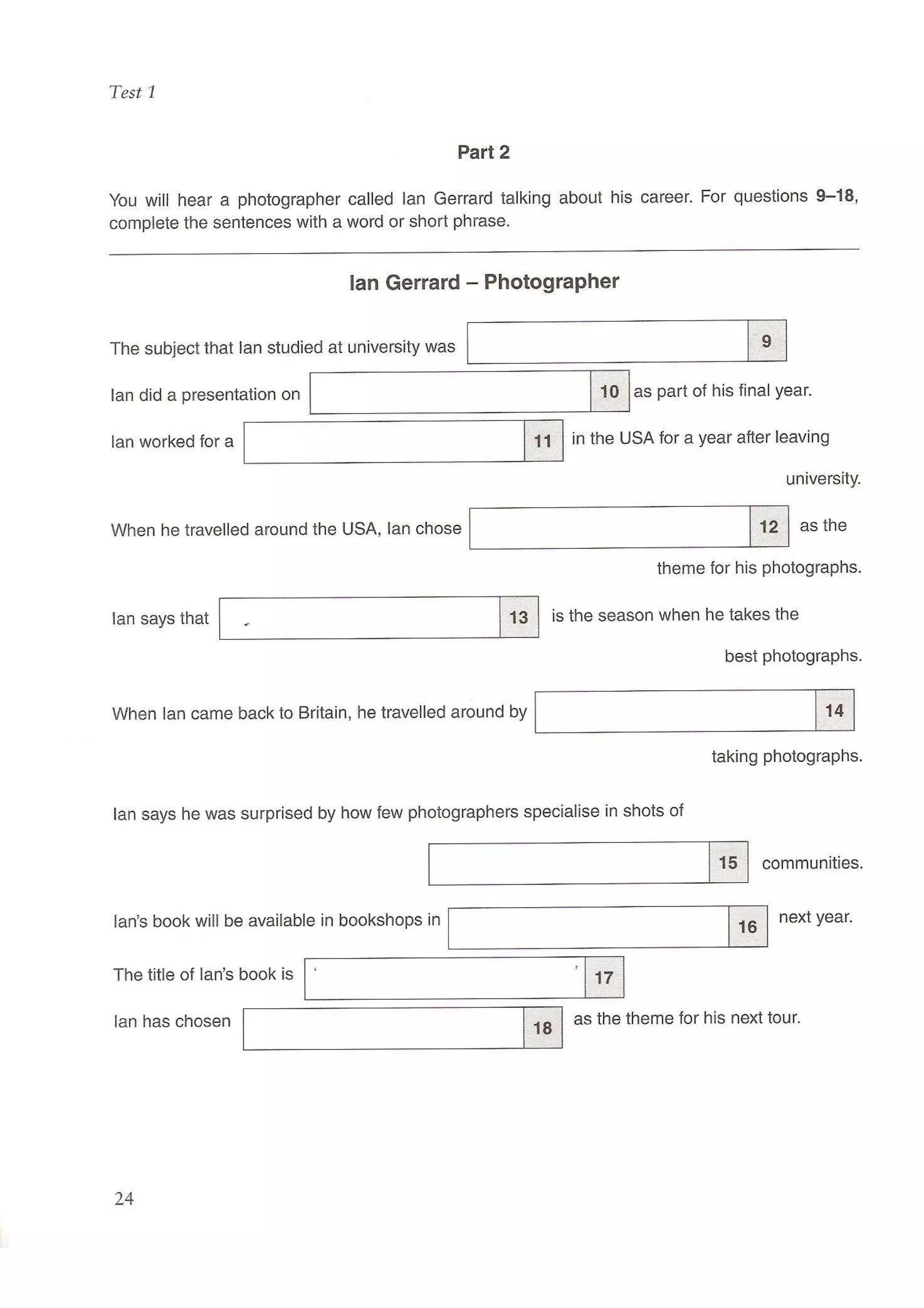 English First 1. First certificate in English with answers 2014 | PDF