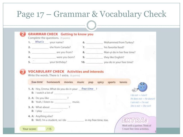 English first hand Success Notes unit 1 | PPTX | Education