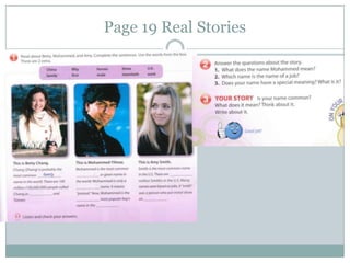 English first hand Success Notes unit 1 | PPTX