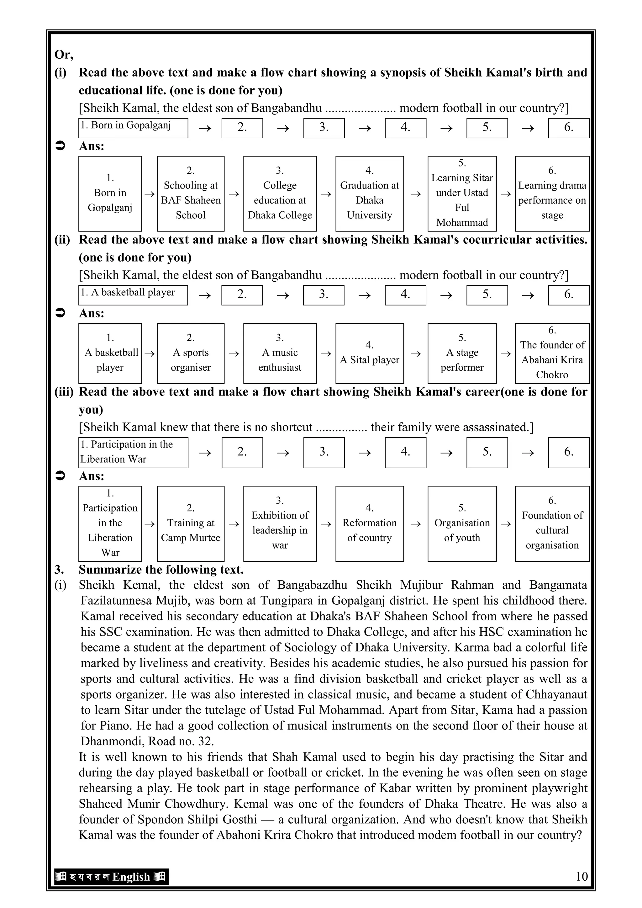 HSC 2023-24 English First Paper | PDF | Dating | Family and Relationships